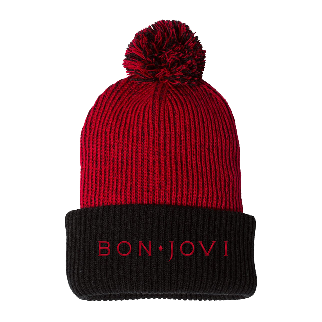 Bon Jovi Red Beanie - Bon Jovi Store UK